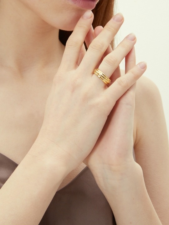 double line ring - HAGO(하고)