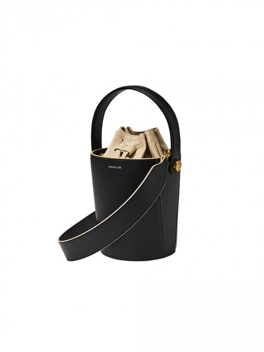 HIEMS COR 26 BUCKET SHOULDER BAG BLACK - 하고