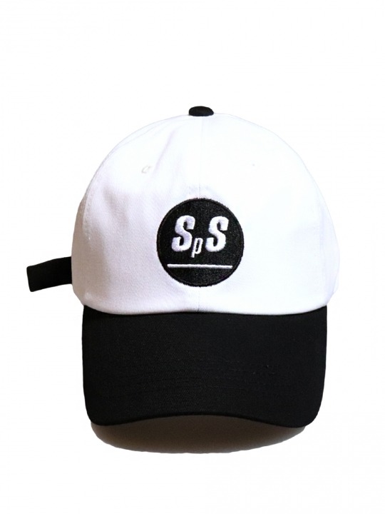 [unisex]SPS WHITE/BLACK BALL CAP - 하고