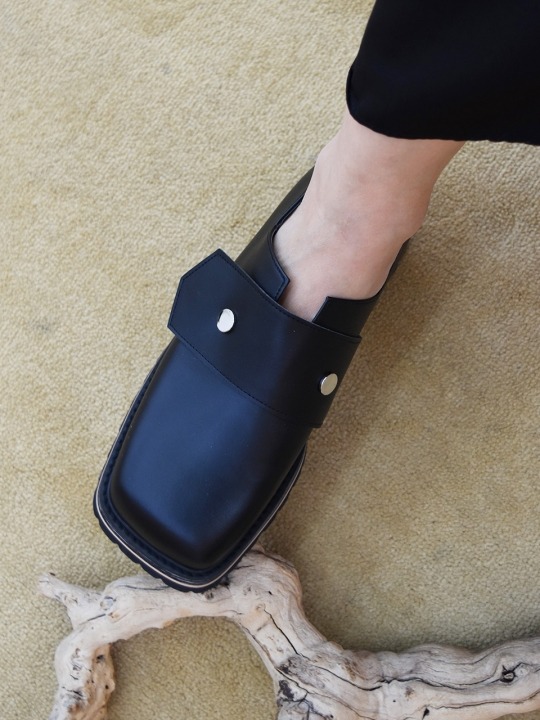 Square Toe Line Loafer - HAGO(하고)