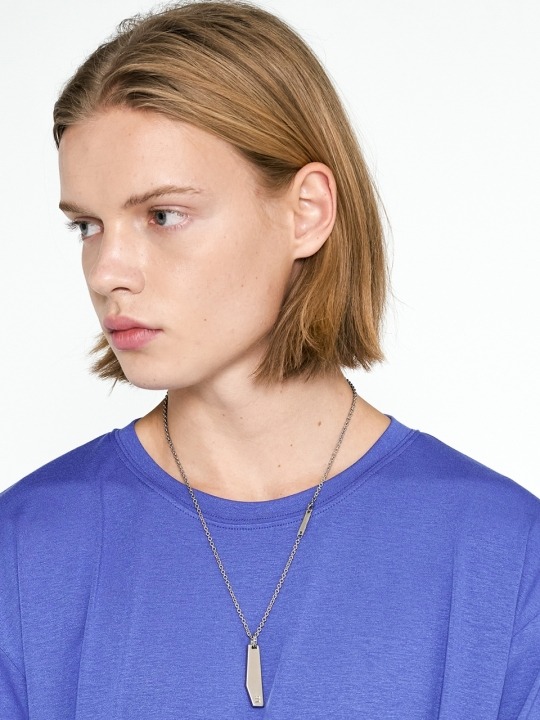 BA CHAIN NECKLACE_SILVER - HAGO(하고)