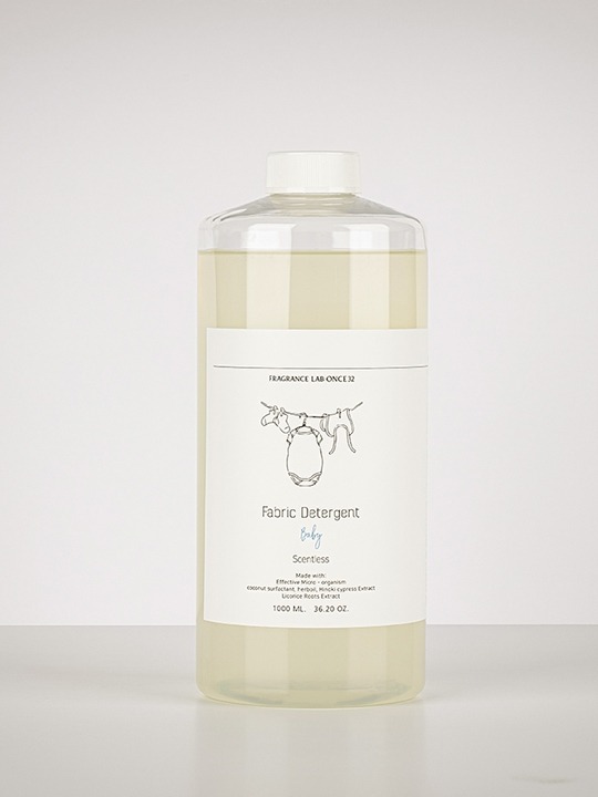 [원스32]ONCE32 베이비&키즈 세탁세제 (무향) 1L - HAGO(하고)