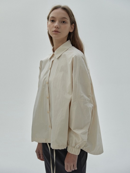 String Shirts Outer [Ivory] - HAGO(하고)