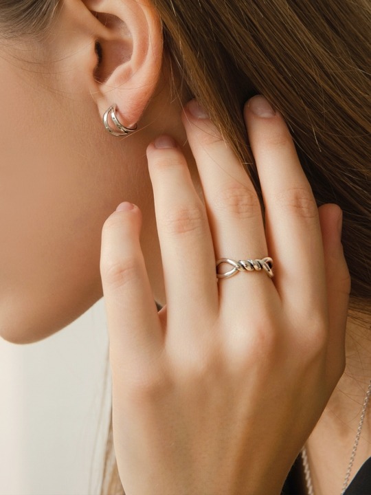 [몬스타엑스 아이엠 착용] antique coil ring - 하고