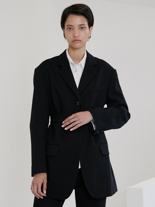 SO MANNISH JACKET [BLACK] - 하고