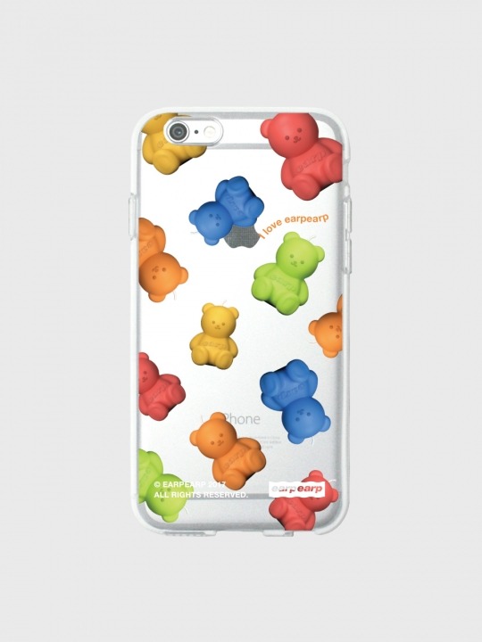 Little fire covy colorful pattern-clear(젤리) - HAGO(하고)