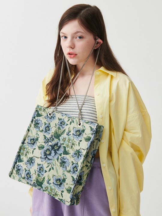 Adonis chain bag_ Flowers - HAGO(하고)