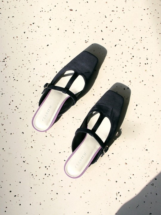 Two tone T-strap bloafer_S_CB0025(navy) - HAGO(하고)