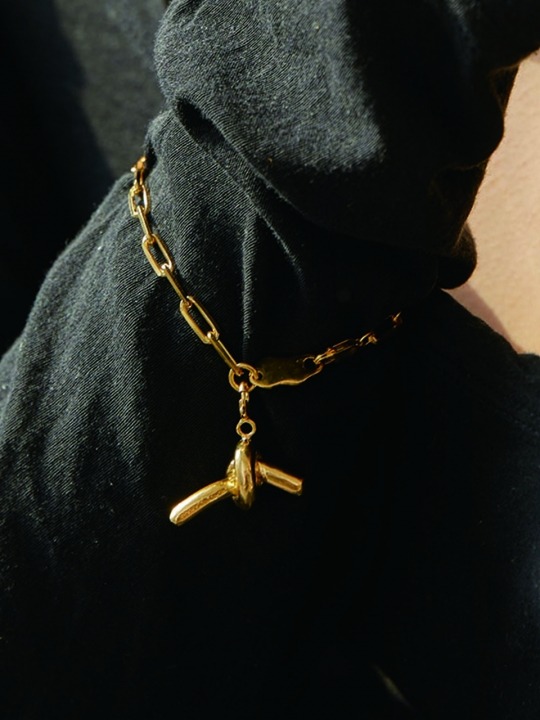 Knotted Chain Bracelet - HAGO(하고)