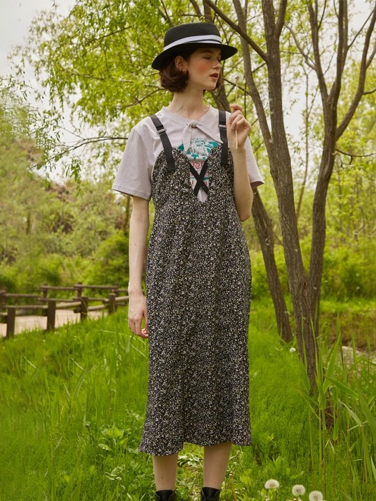 X-Cross Strap Dress - HAGO(하고)