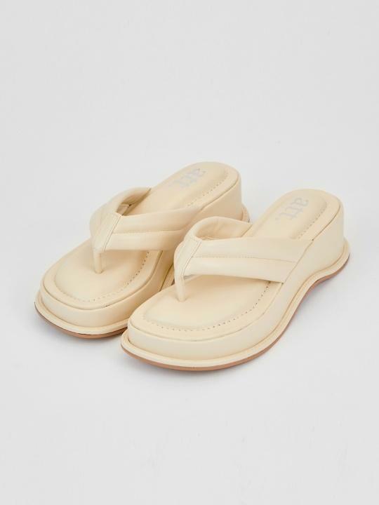 New Bold Flip-Flop (Butter) - HAGO(하고)