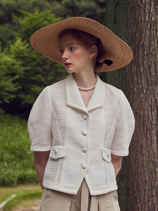 Summer Tweed Jacket - HAGO(하고)