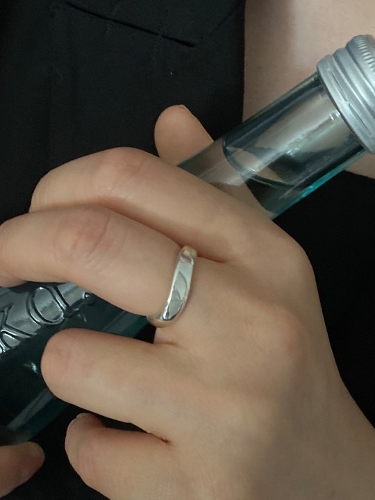 [시즌오프세일] TN71 wave bold ring - HAGO(하고)