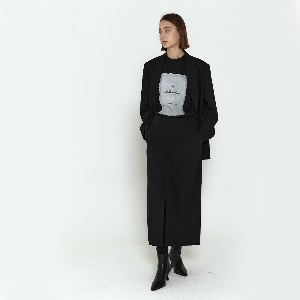 balancing skirt-black - HAGO(하고)