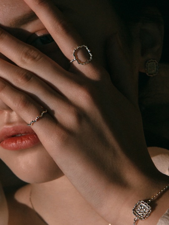 lace layered ring - HAGO(하고)