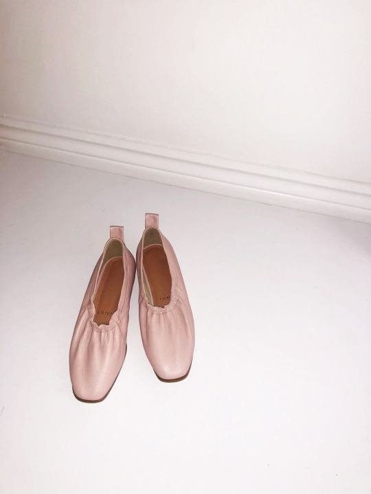 LA SHIRRING PLAT -PALE PINK - HAGO(하고)