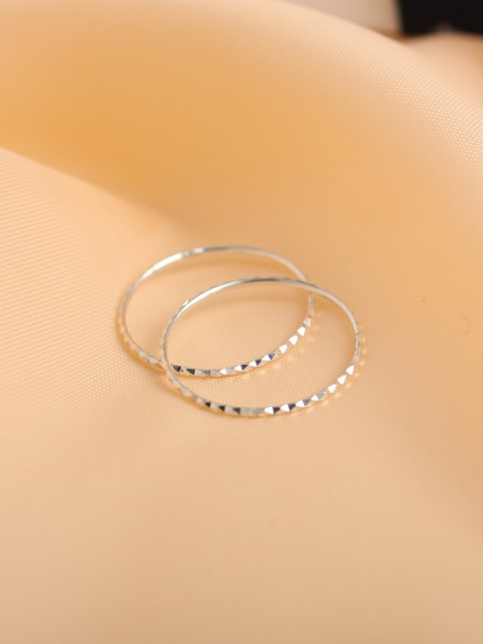 [Silver925] LU147 Thin cutting ring - HAGO(하고)