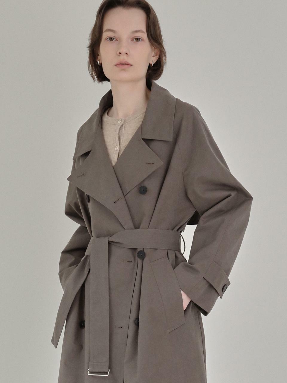 [박민하 착용]21FW 3 COAT 003 BR - HAGO(하고)