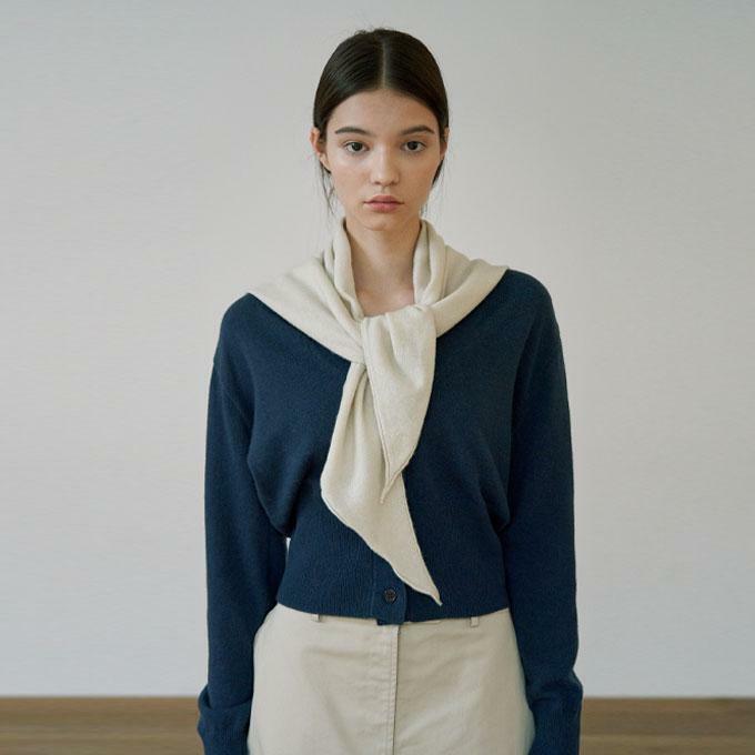 cashmere symbol scarf - HAGO(하고)
