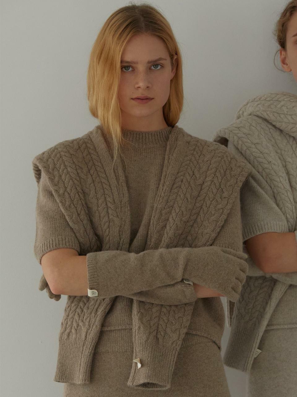 ASOL KNIT TOP (ALPACA) - HAGO(하고)