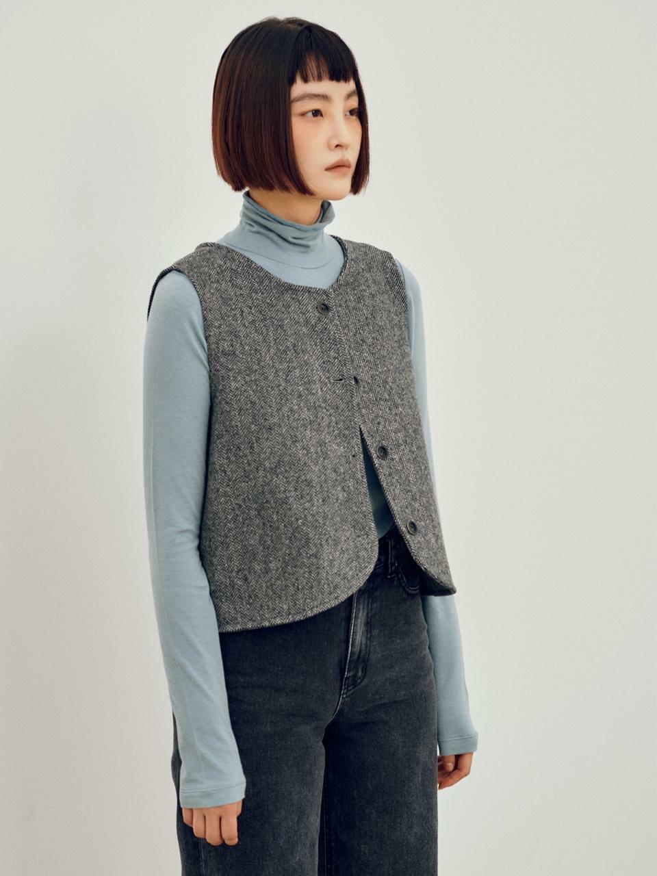 [30% 쿠폰]brenda turtle neck - blue - HAGO(하고)