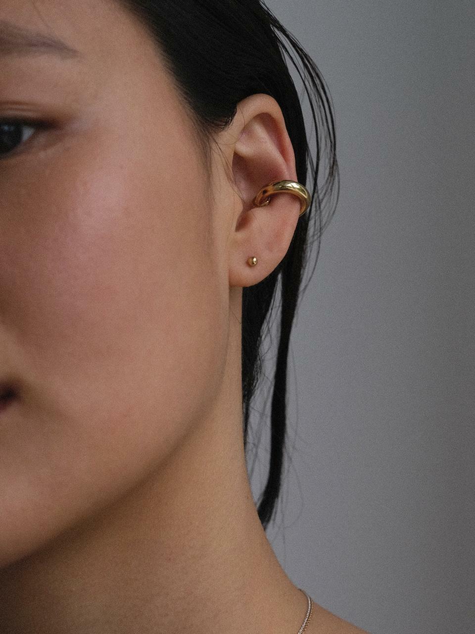 Basic Earcuff - Gold (silver925) - 하고