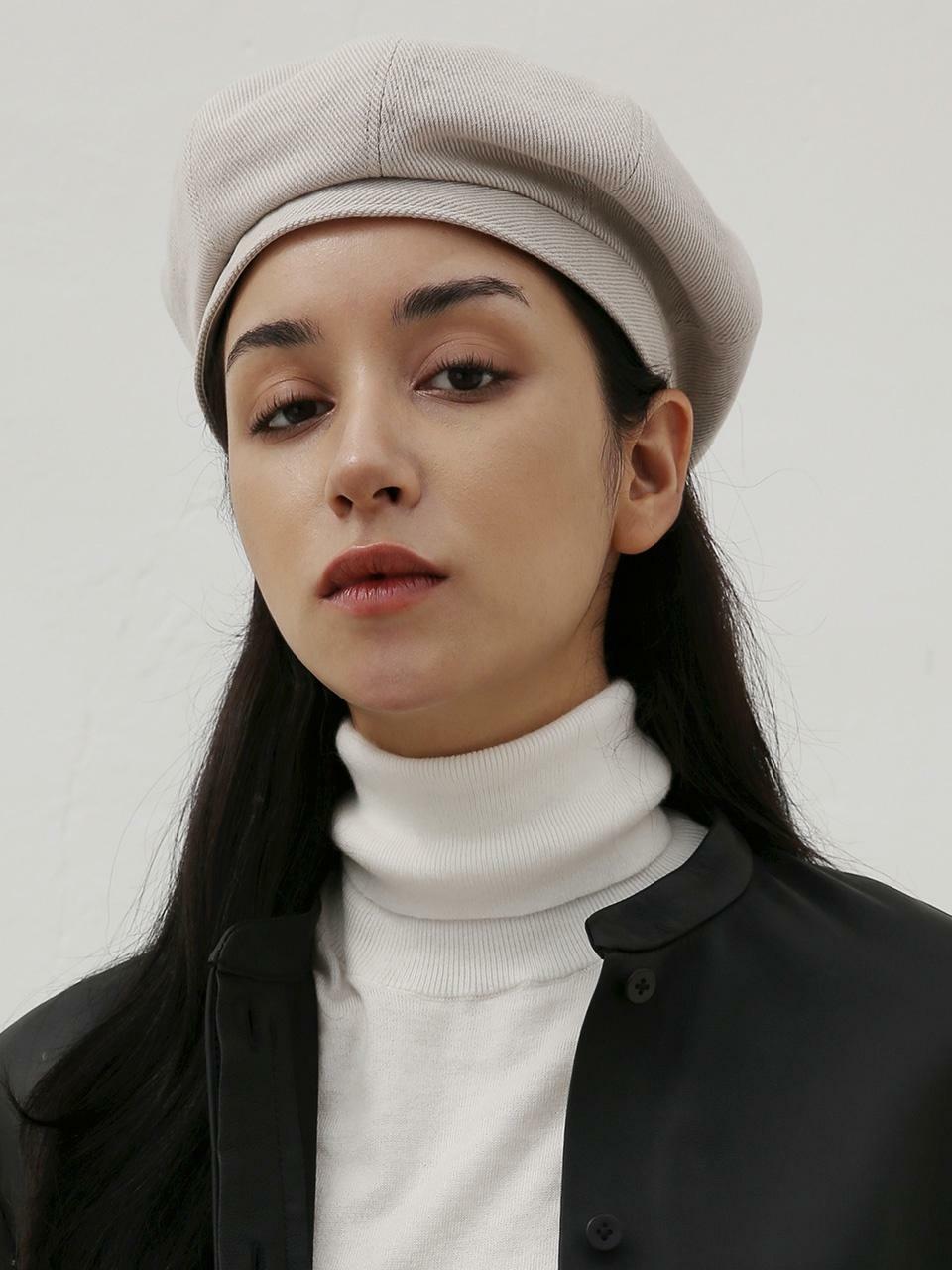 BREAD BERET / HT / W BEIGE - 하고