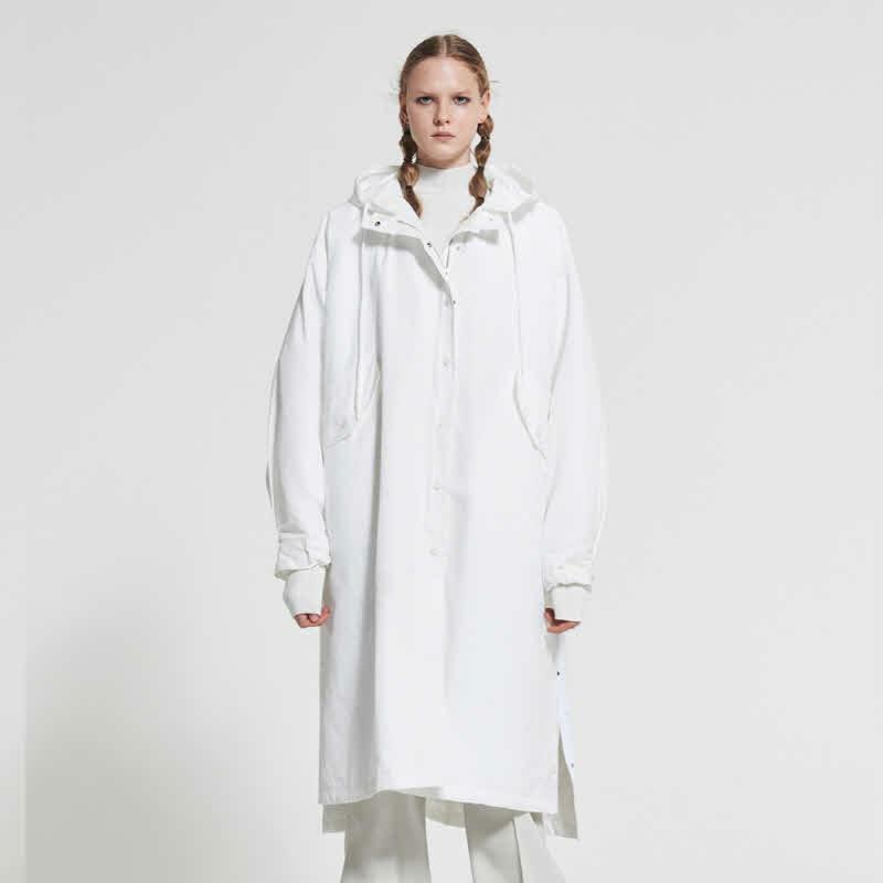 Padding Long Jumper White WBAFCT001WH - 하고(HAGO)