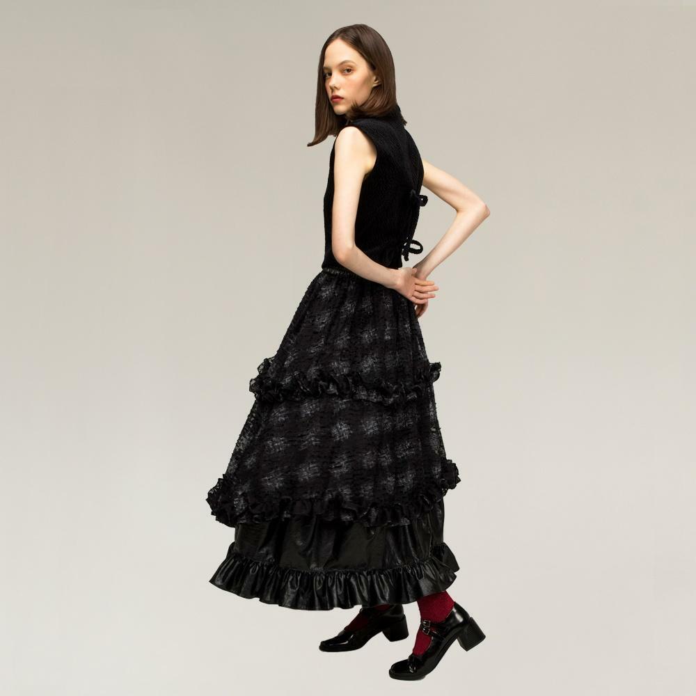 [주문제작] Double layered ruffle skirt - HAGO(하고)