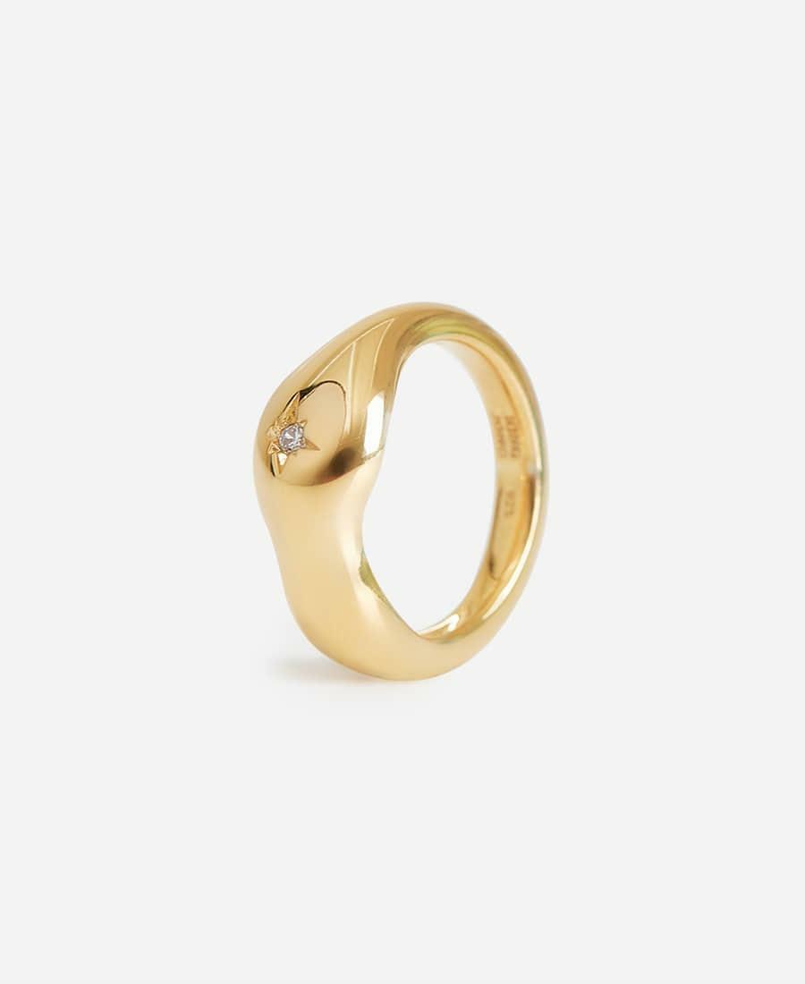 clody star ring_gold - HAGO(하고)