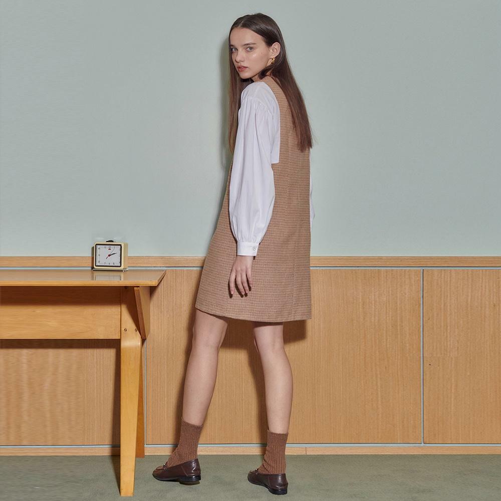 Layered Carol One-piece_orange - 하고