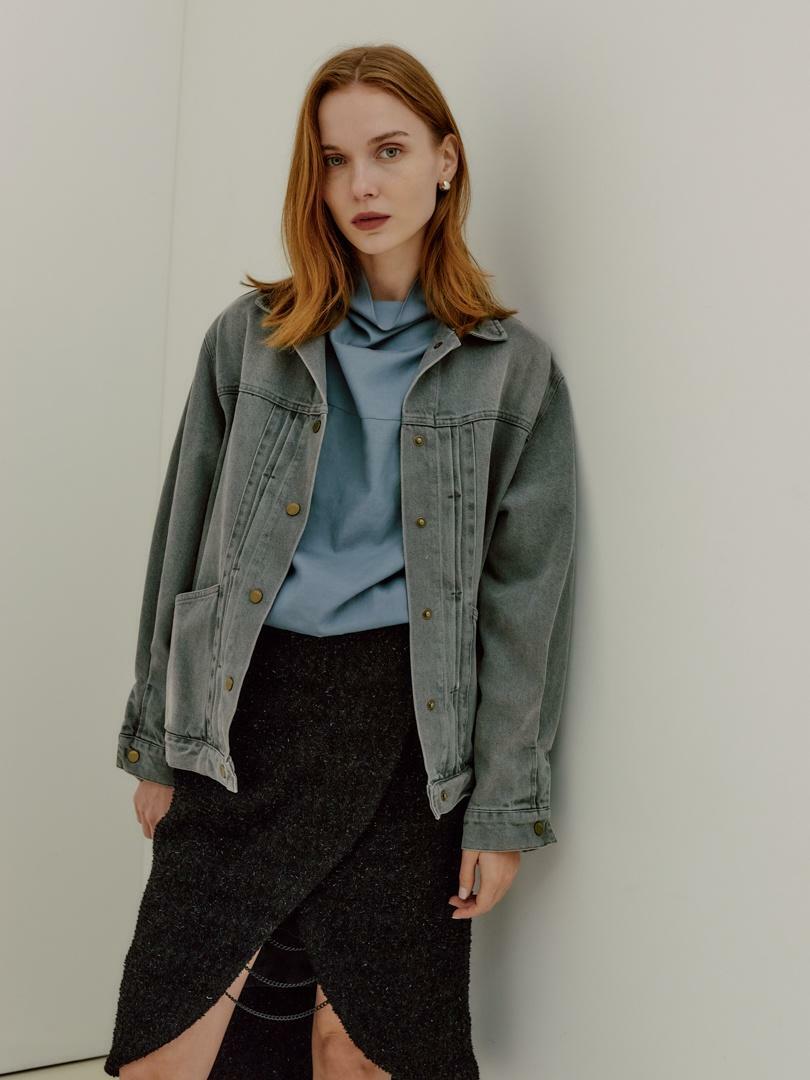 Blush Denim Jacket - HAGO(하고)