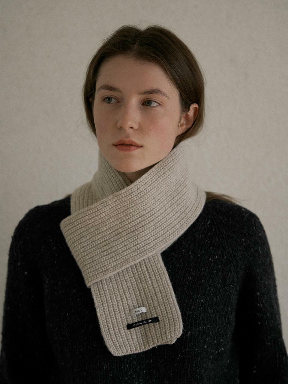 Garment wool muffler - 하고