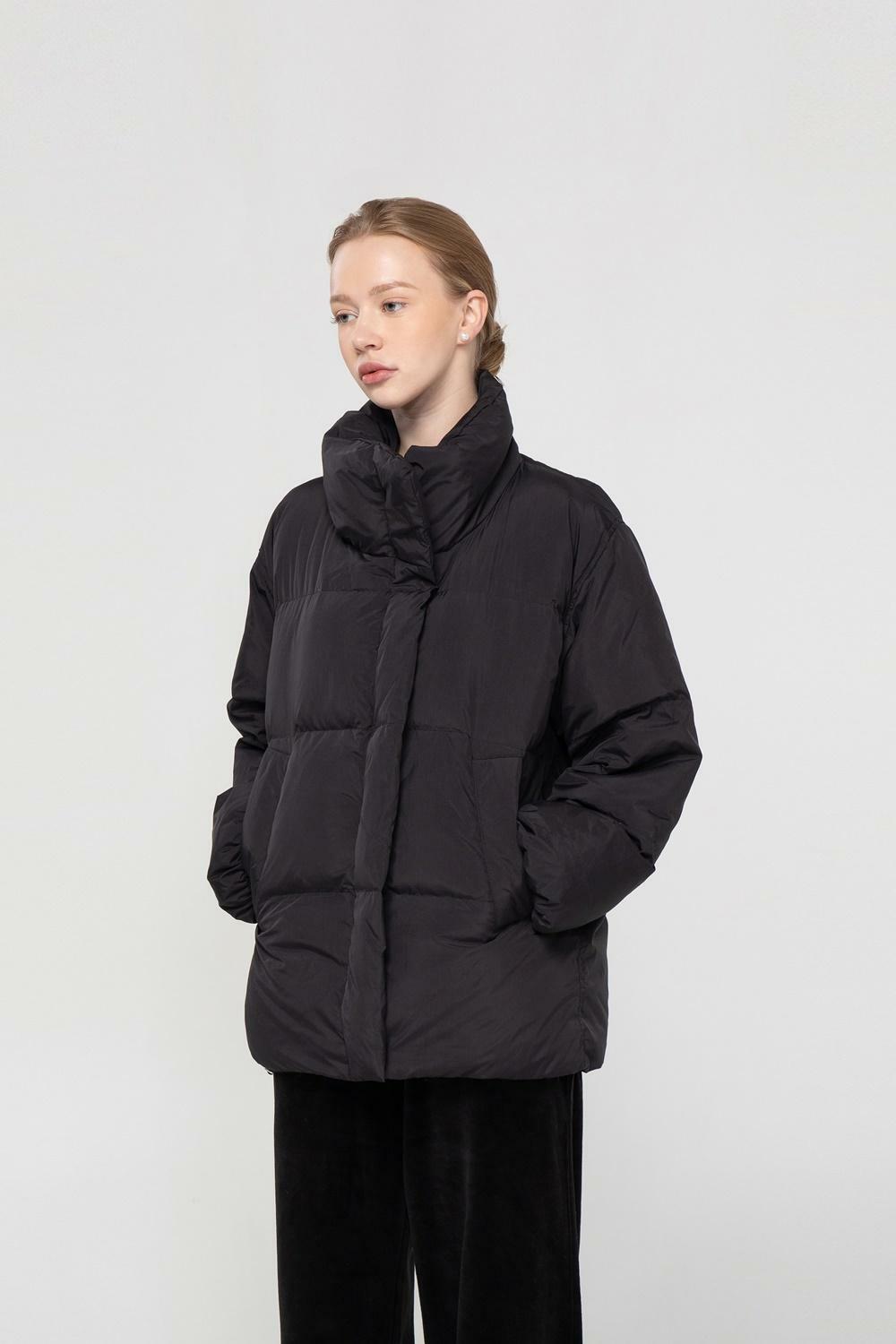 [25% 쿠폰]J-Mark New York Half Duck Down padding - Black - HAGO(하고)