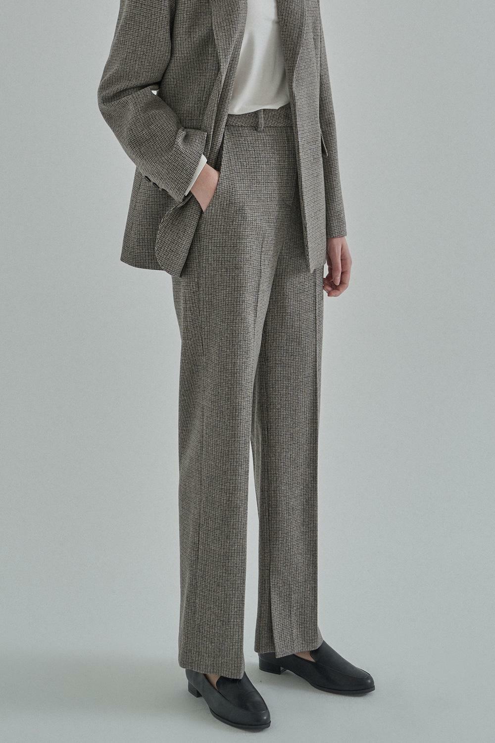 CHECK BASIC PANTS - HAGO(하고)