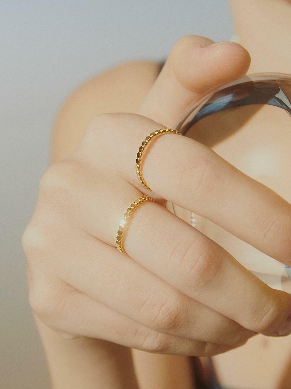 [선미,권은비,문빈,정은채 외3 착용]flat circle ring - HAGO(하고)