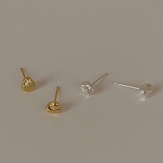 Tap earring *gold - 하고(HAGO)