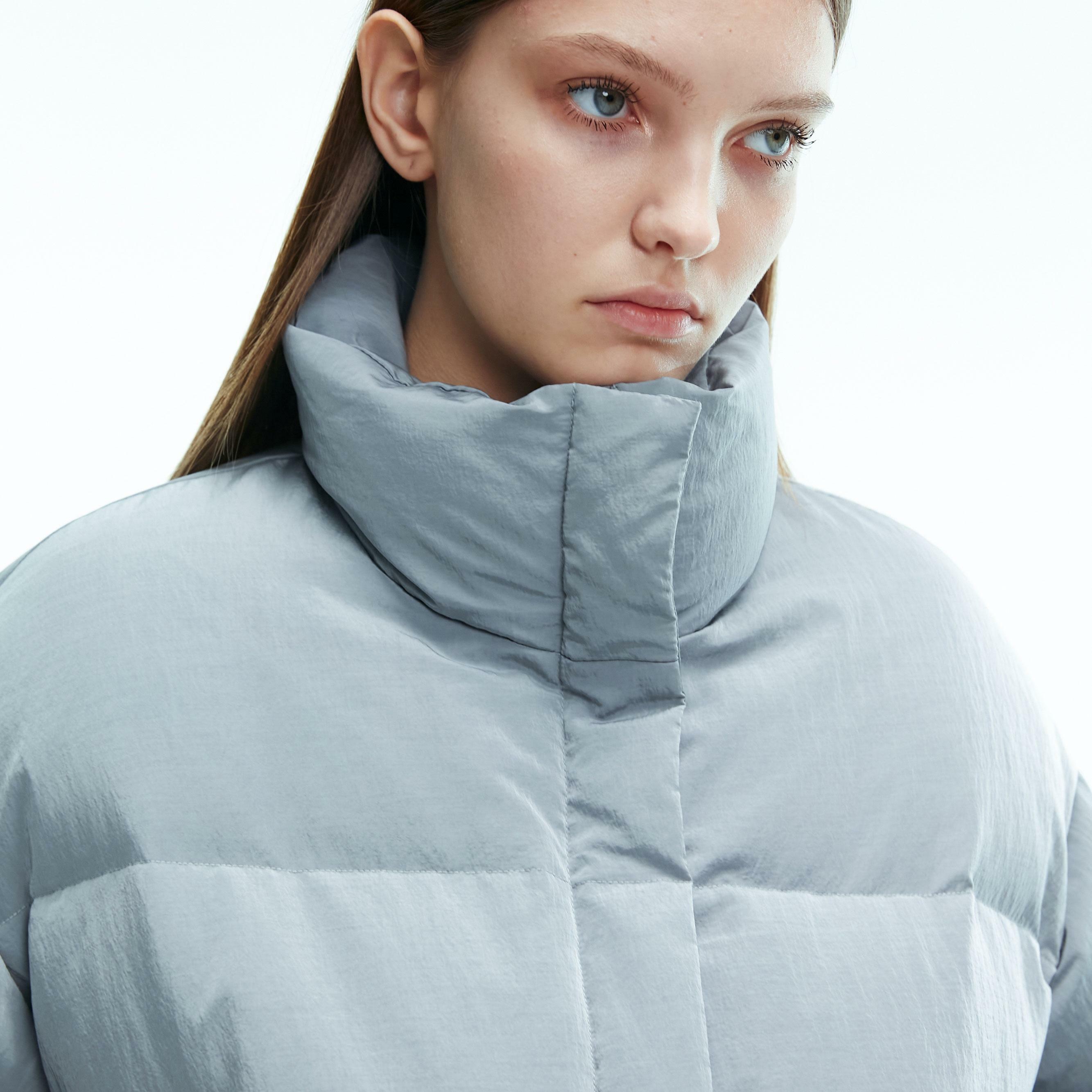 Puffer down padding jumper [grey] - HAGO(하고)