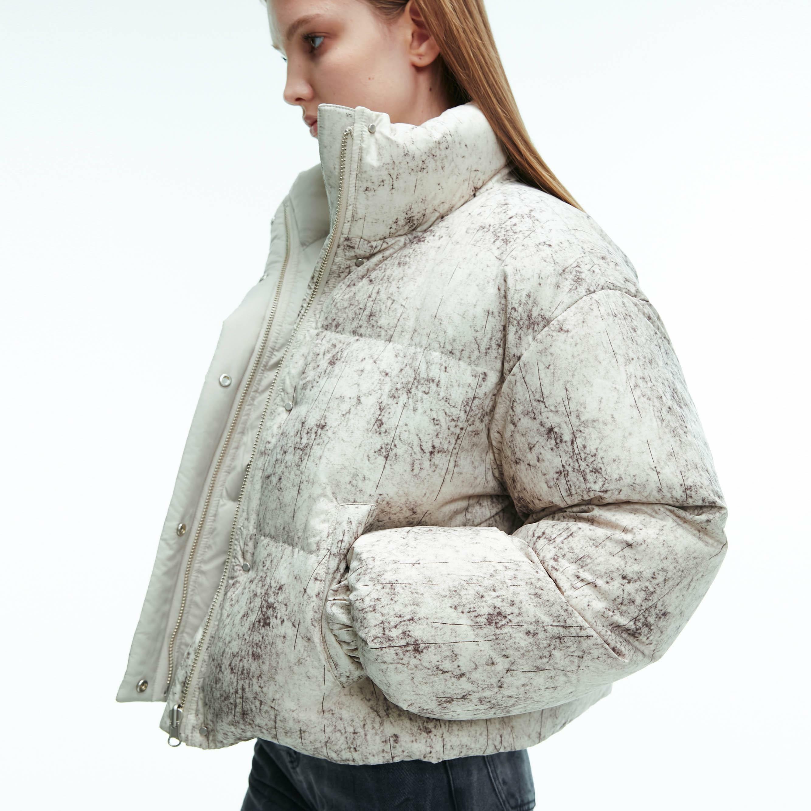 Reversible down padding jumper [beige] - HAGO(하고)