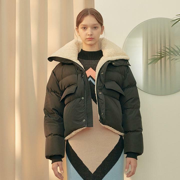 DUCKDOWN SHORT PADDING_BK - HAGO(하고)