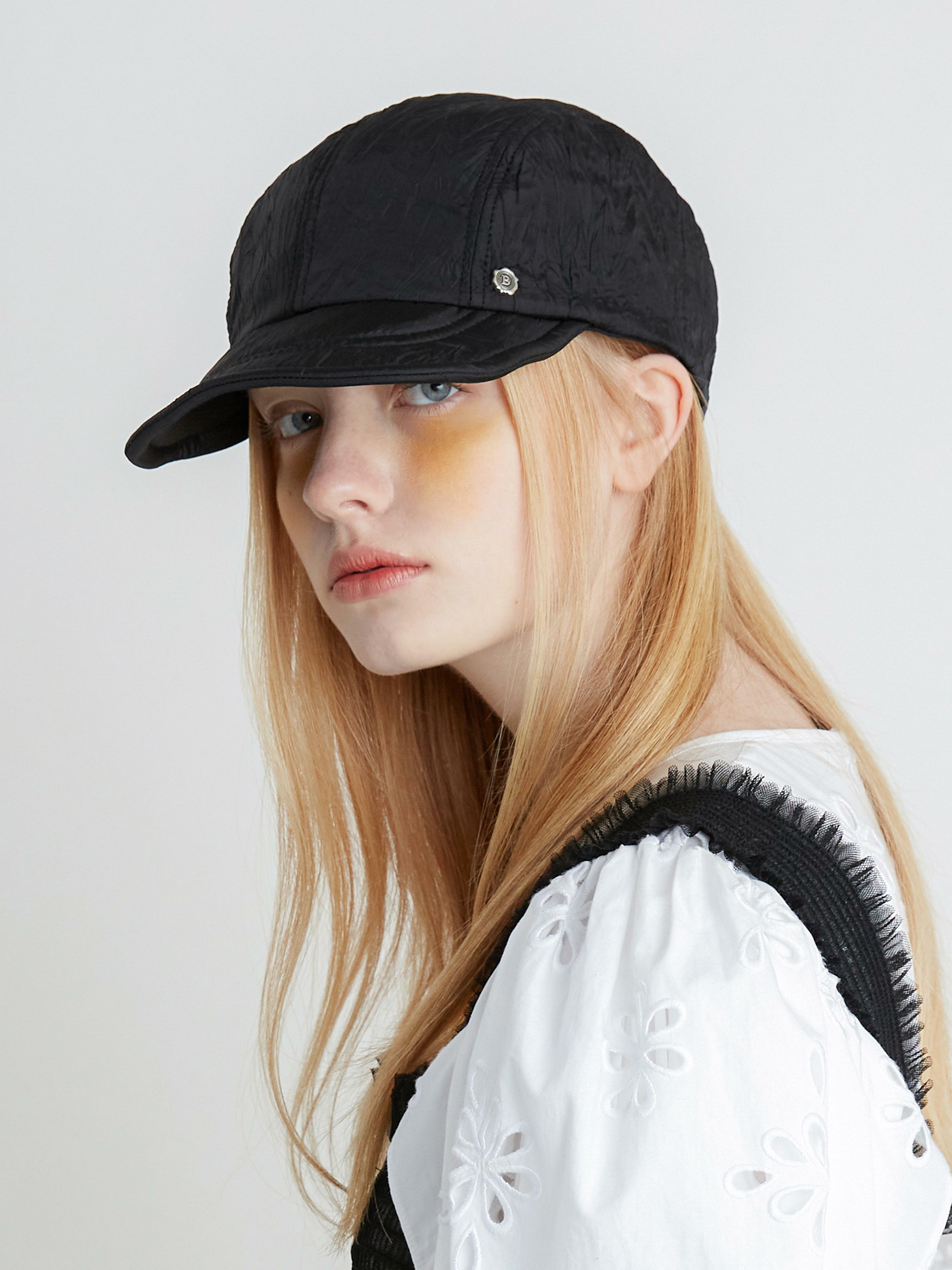 Oh Boy Cap - Wrinkled Prada Black - HAGO(하고)