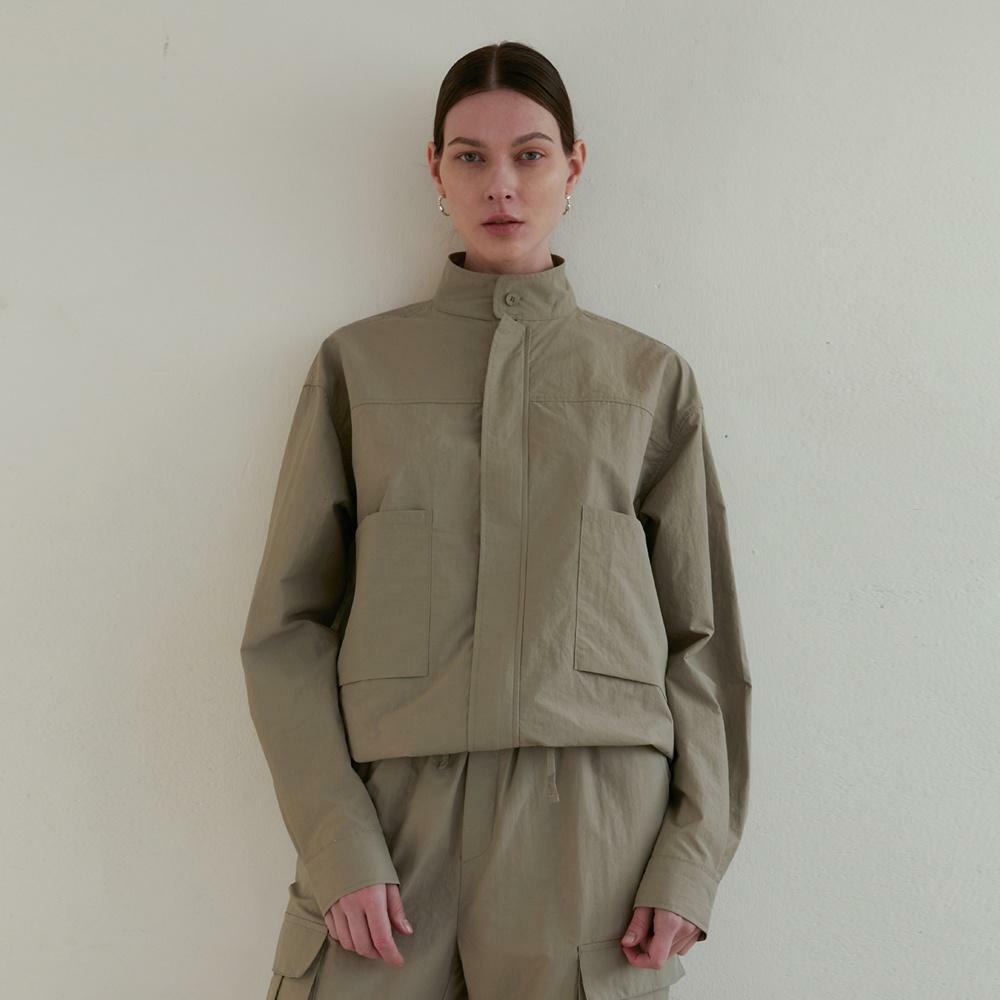 BASIC STRING JUMPER - KHAKI - HAGO(하고)