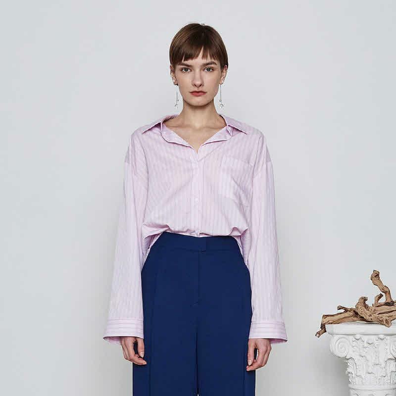 BASIC SHIRTS PINK MTBBSTO00513 - HAGO(하고)
