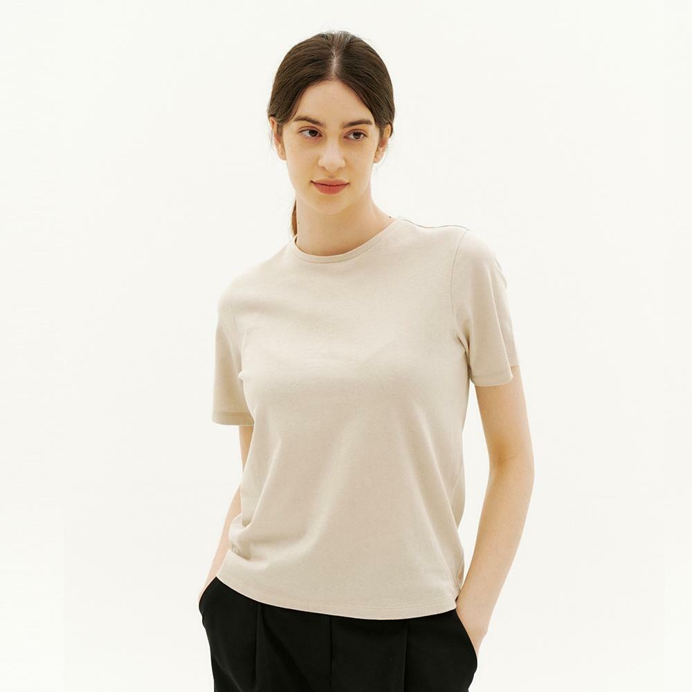Linen GMT Standard Short T-shirt[GREIGE] - 하고