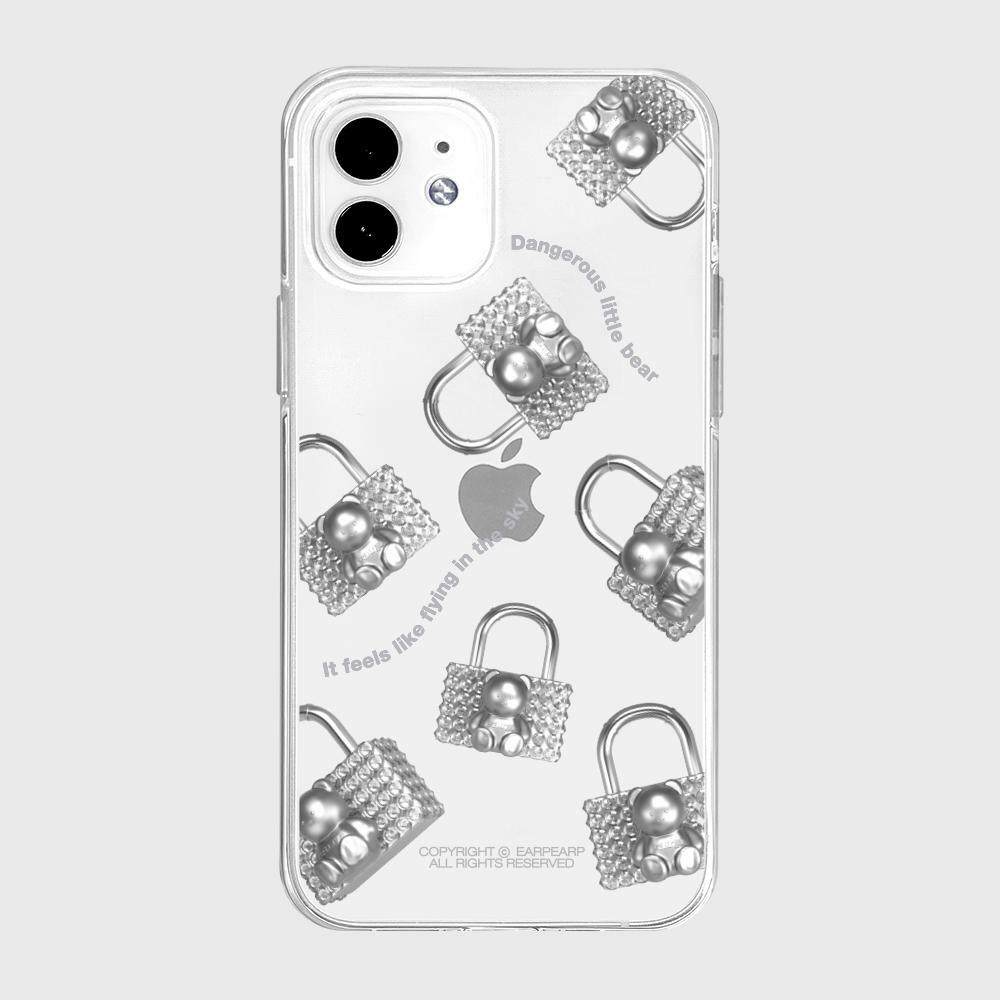 COVY PADLOCK PATTERN-GREY(젤리) - HAGO(하고)