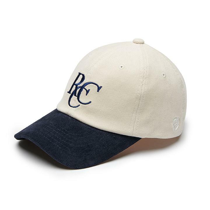 RCC Corduroy ball cap [CREAM NAVY] - 하고