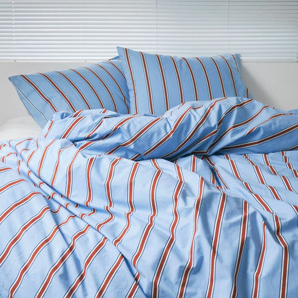 스트라이프 이불커버 - 미스티 런던 - Q (200x230) - 하고(HAGO)