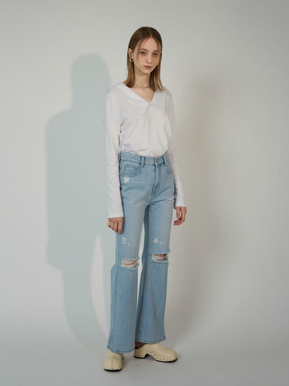 [25%쿠폰]VINTAGE BOOTSCUT PT_LIGHT INDIGO - 하고(HAGO)