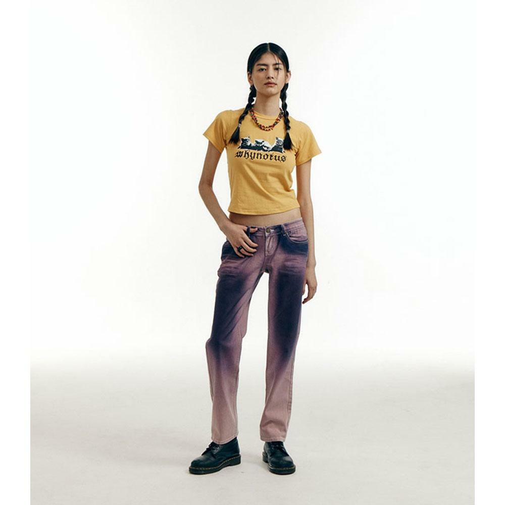 Curt wild jeans - grape washed - HAGO(하고)