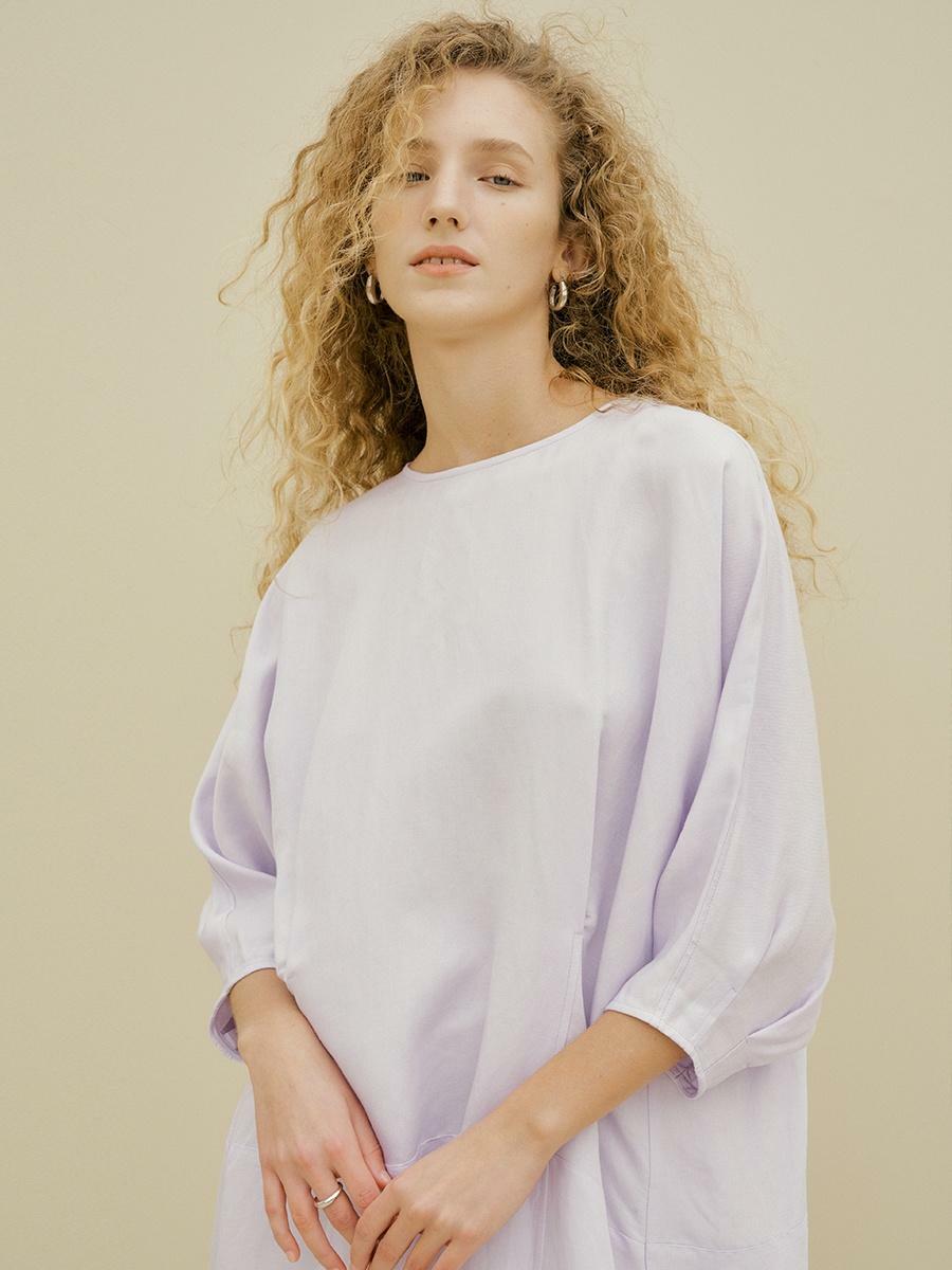 Molliolli Anna Dress [Lavender] - HAGO(하고)